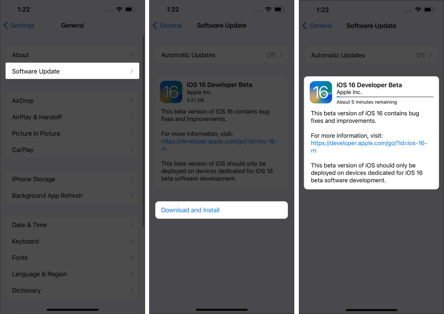 How to download and install iOS 16.6 developer beta 1 on iPhone 05/28/2023